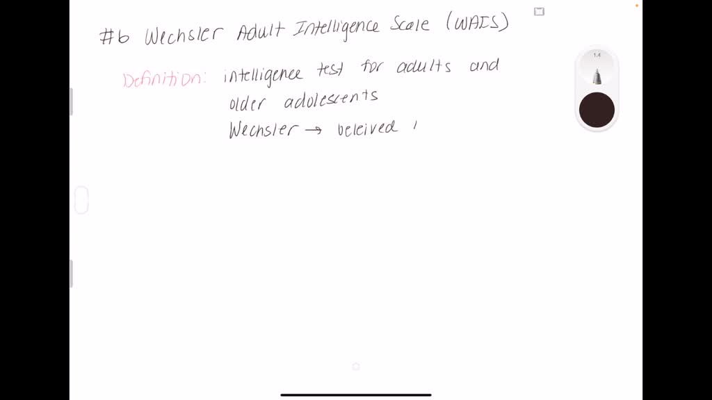 SOLVED:The WAIS-III, SB5, and Dove Test are all culture-fair ...