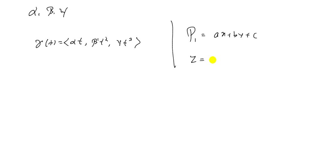 SOLVED:Prove that a curve αin M is a straight line of 𝐑^3 if and only if αis both geodesic and ...