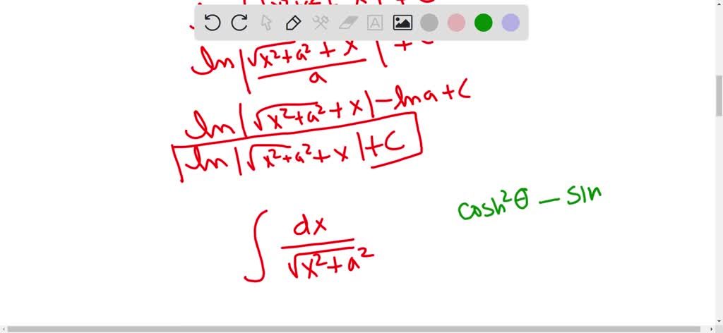 SOLVED:(a) Show graphically that the equation arsinh x=arsech x has ...