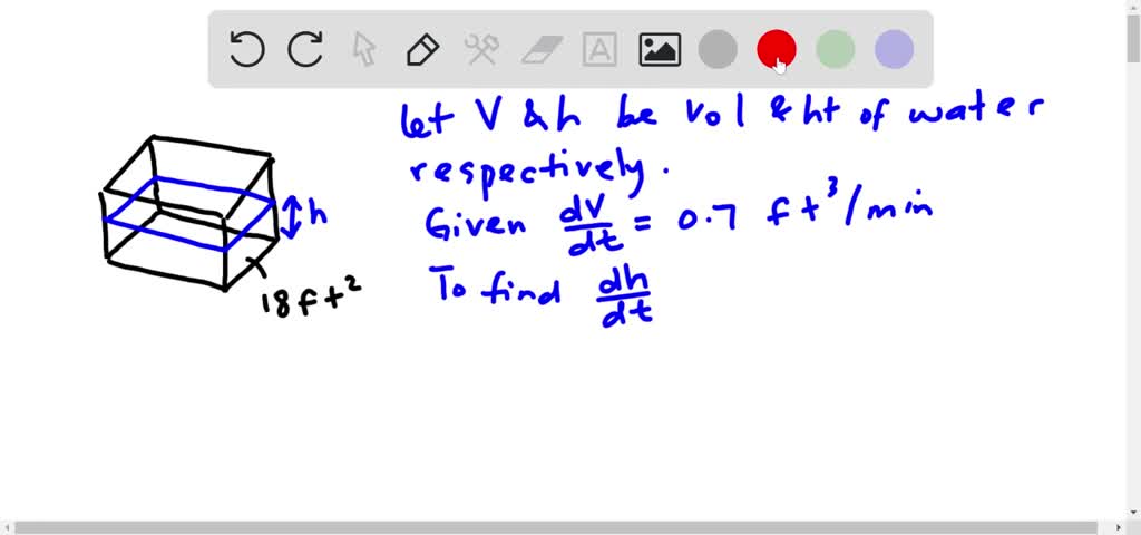 ⏩SOLVED:In Exercises I and 2 , consider a rectangular bathtub whose ...