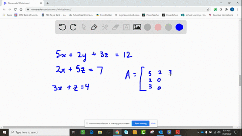 SOLVED:Most graphing calculators can perform operations with matrices, including matrix ...