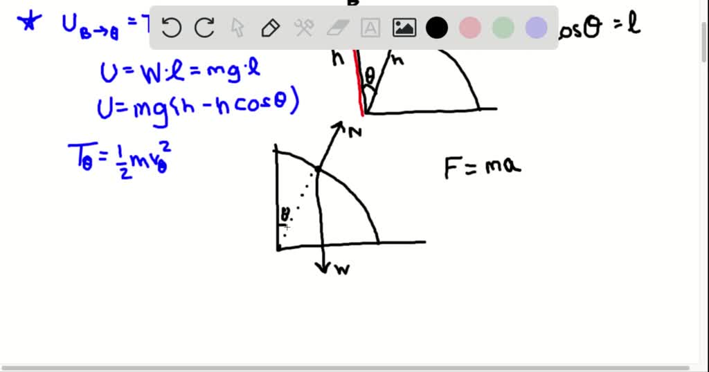 SOLVED:A small block slides at a speed v on a horizontal surface. Knowing that h=0.9 m ...