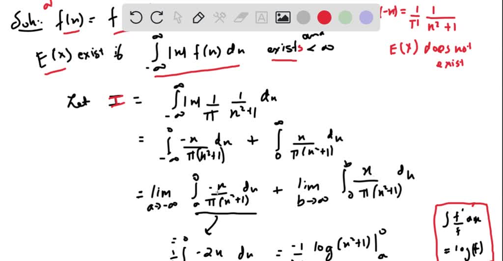 SOLVED:Let X have a Cauchy distribution which has the pdf f(x)=(1)/(π ...