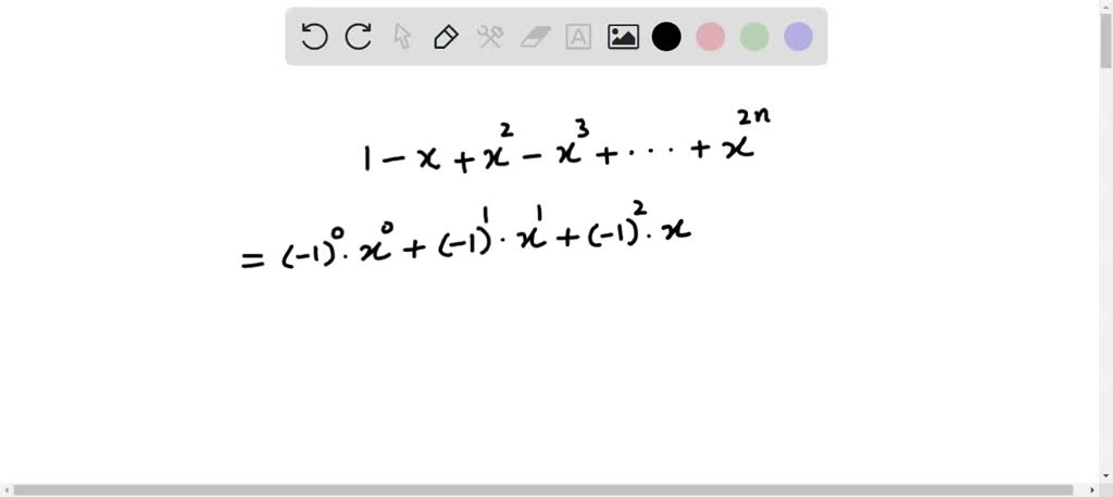 SOLVED:Write the sums using sigma notation. (Note that the answers are ...