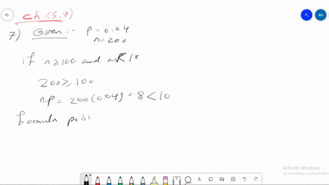 SOLVED:Determine the probability of fewer than or equal to 9 successes ...