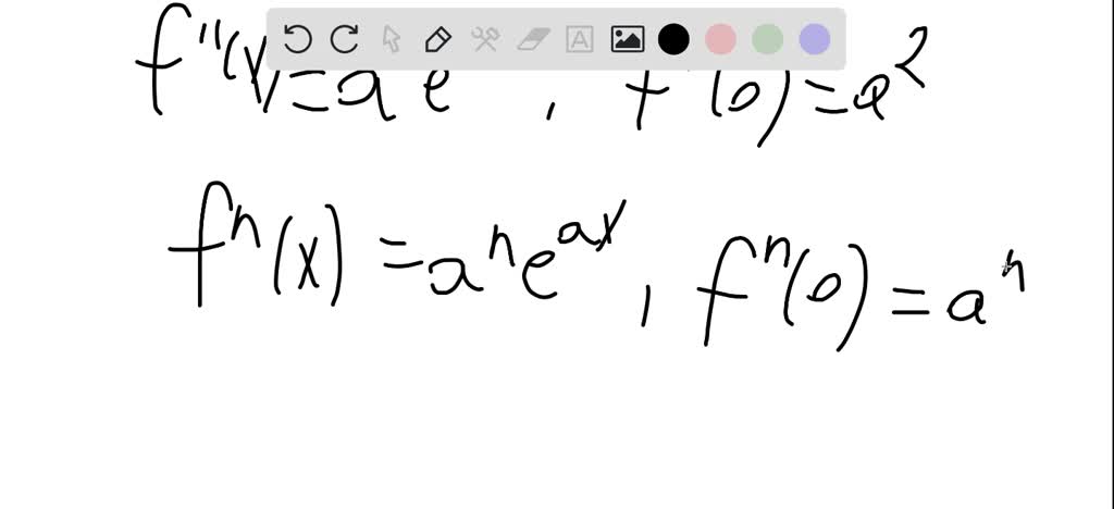 SOLVED:Derive a series expansion in x for the function and specify the numbers x for which the ...