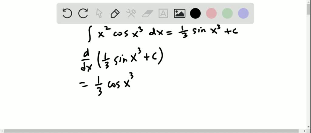 SOLVED:Verify the following indefinite integrals by differentiation ... SOLVED:Verify the following indefinite integrals by differentiation ...