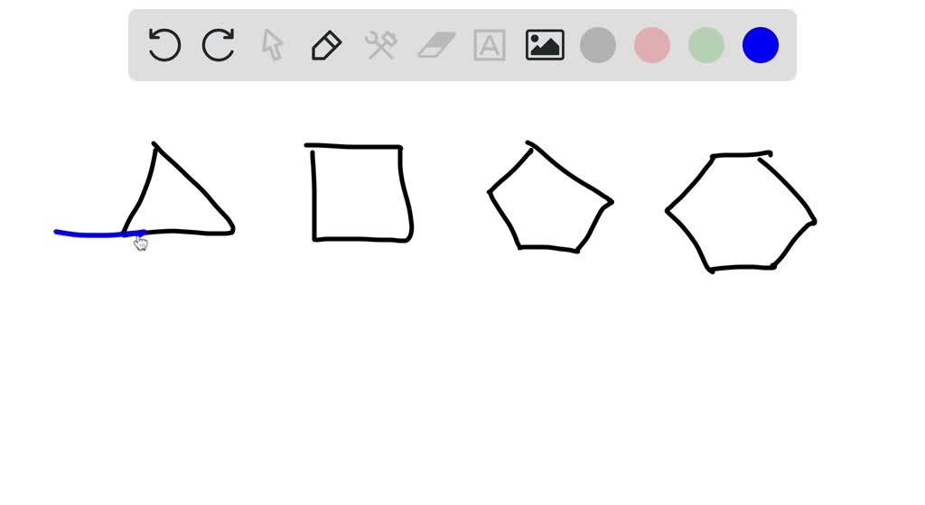 SOLVED:Consider a group of regular polygons. As the number of sides of ...