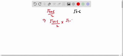 SOLVED:Rationalize the numerator by multiplying both numerator and ...