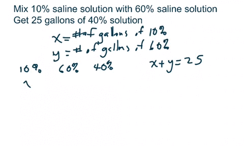 SOLVED:For the following exercises, use a system of linear equations ...