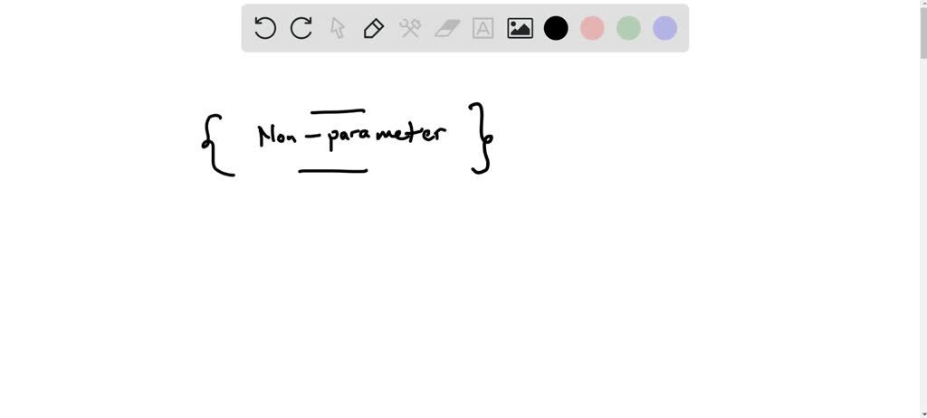 Solvedstate Three Ways That Nonparametric Tests Differ From Parametric 9715