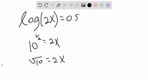 SOLVED:Solve each logarithm equation by rewriting it in exponential ...