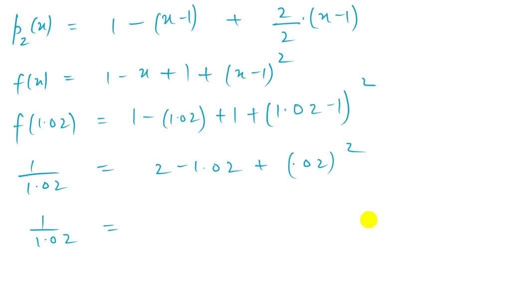 SOLVED: Consider function f âˆˆ C4[a,b] and the three points (x0, y0 ...