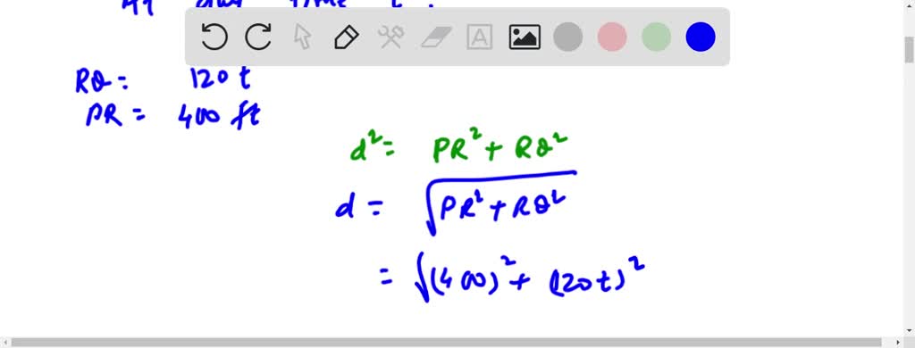 A hot-air balloon rises straight up from the ground at a rate of 120 ft ...