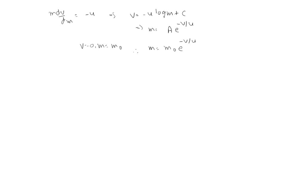 SOLVED:Suppose a rocket moves in outer space (where gravitational forces are negligible) with ...