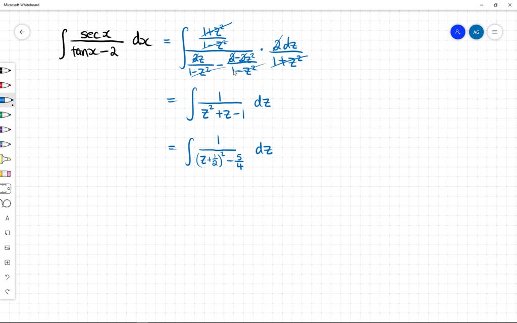 SOLVED:Weierstrass Substitution use the following substitution, called ...