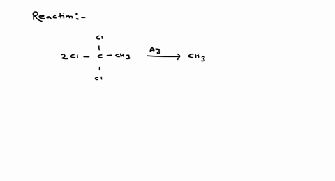 SOLVED:The major organic compound formed by the reaction of 1,1,1 ...