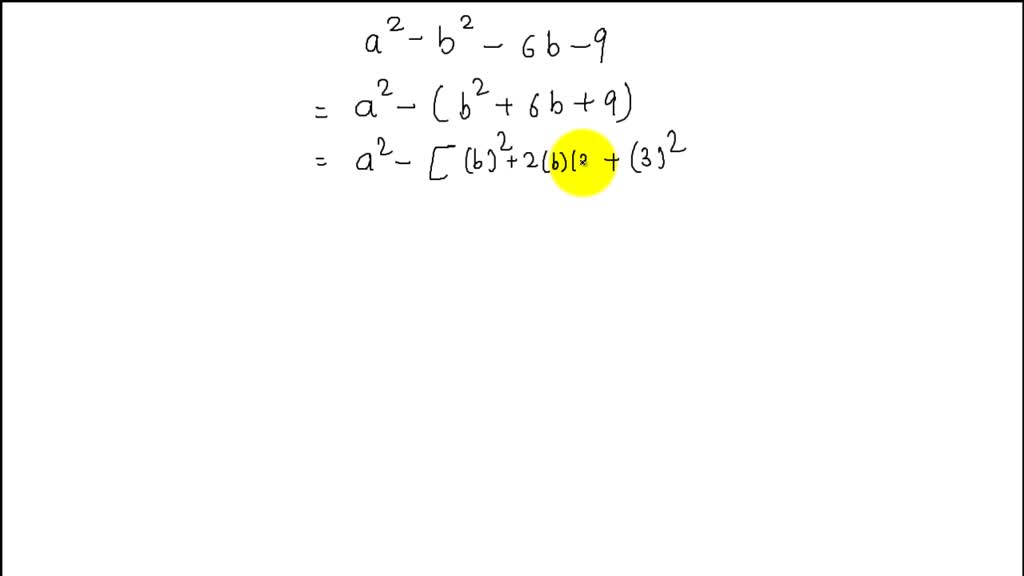 SOLVED Factor M 2 8 M 16 n 2
