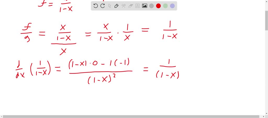 SOLVED:Special Quotient Rule In general, the derivative of a quotient ...