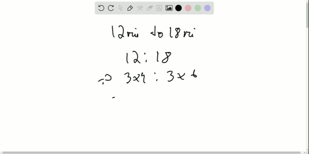 SOLVED:Write each ratio in simplest form. The ratio of 12 miles (mi) to ... SOLVED:Write each ratio in simplest form. The ratio of 12 miles (mi) to ...