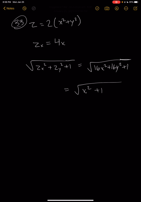 SOLVED:Surface area using an explicit description Find the area of the following surfaces using ...
