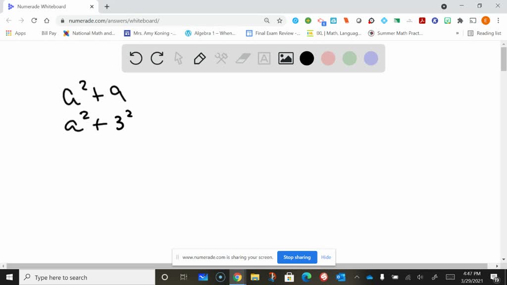 SOLVED Factor Completely A 2 9