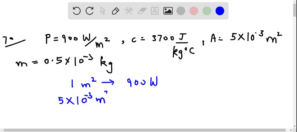 SOLVED:If the total power per unit area from the Sun incident on a ...