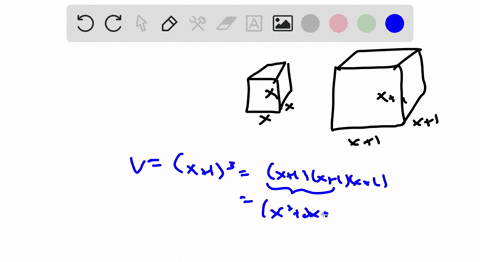 SOLVED: When the length of each edge of a cube is increased by 1 cm, the volume is increased by ...
