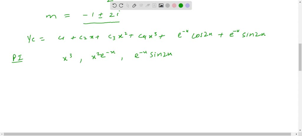 SOLVED:For each of the differential equations in exercise set up the ...