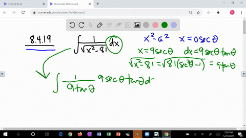 SOLVED:Trigonometric substitutions Evaluate the following integrals using trigonometric ...