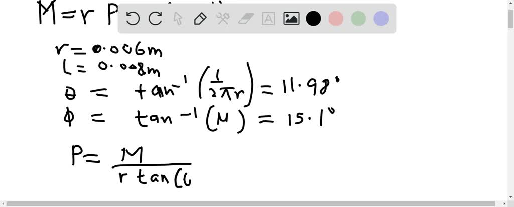 SOLVED:The C clamp shown in the figure for Prob. 8-7 uses a (3)/(4) in ...