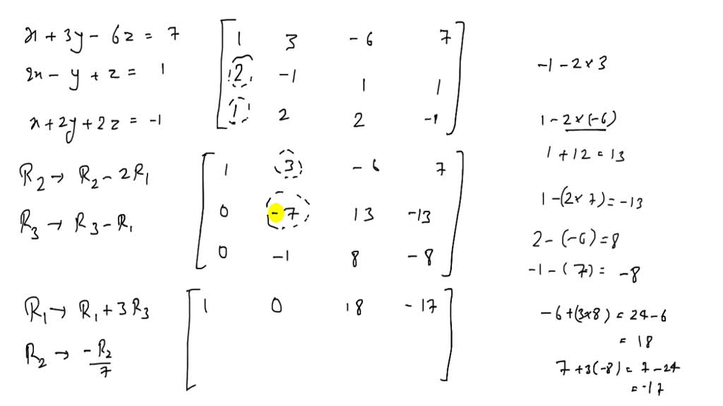 SOLVED:Use the Gauss-Jordan method to solve each system of equations ...