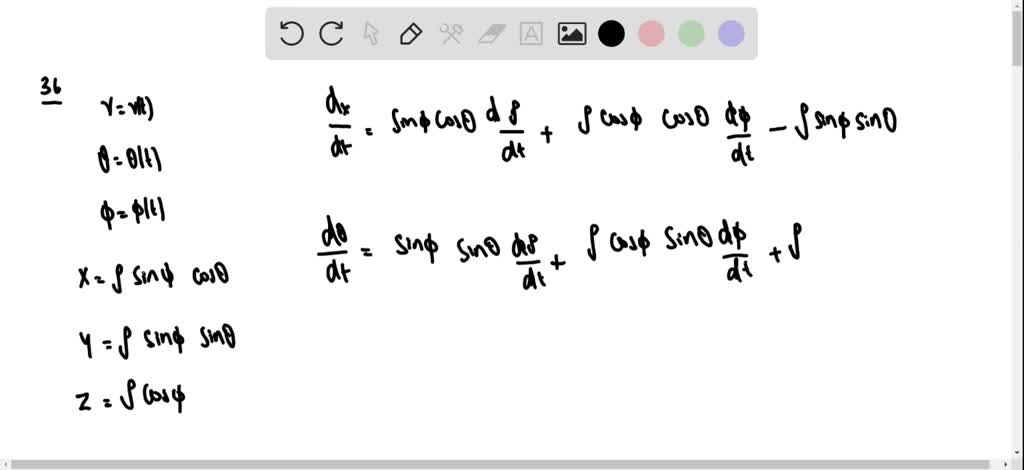 SOLVED:Show that in spherical coordinates a curve given by the ...