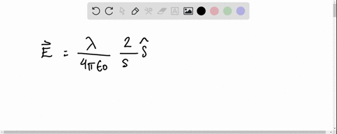 SOLVED:Find the potential a distance s from an infinitely long straight ...