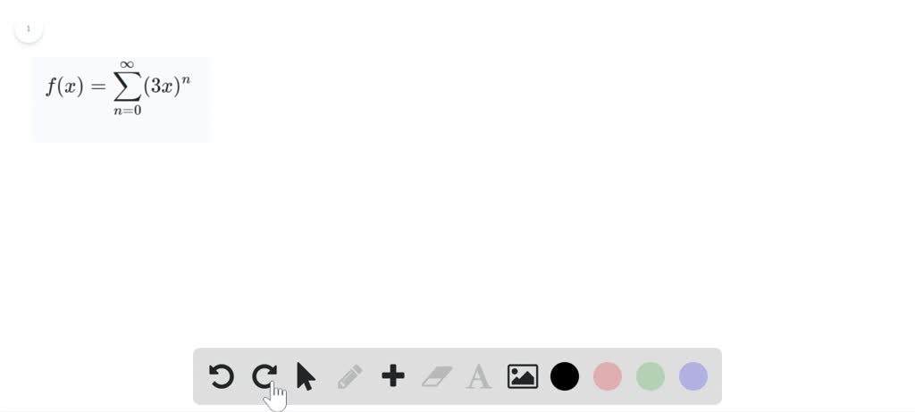 SOLVED:Identifying a Function In Exercises 69-72, the series represents a well-known function ...