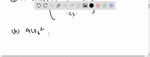 ⏩SOLVED:Write Lewis formulas for the following: a, AlCl4^- b AlF6^3 ...