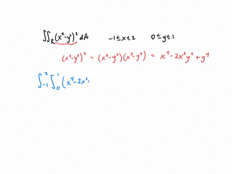 SOLVED:Evaluate each double integral over the region R by comerting it ...