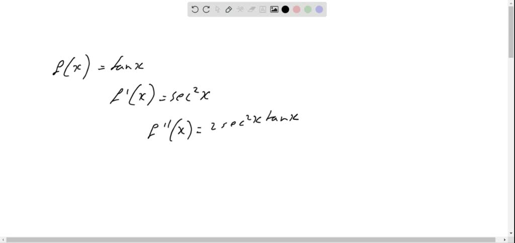 SOLVED:Quadratic Approximations The Taylor polynomial of order 2 generated by a twice ...