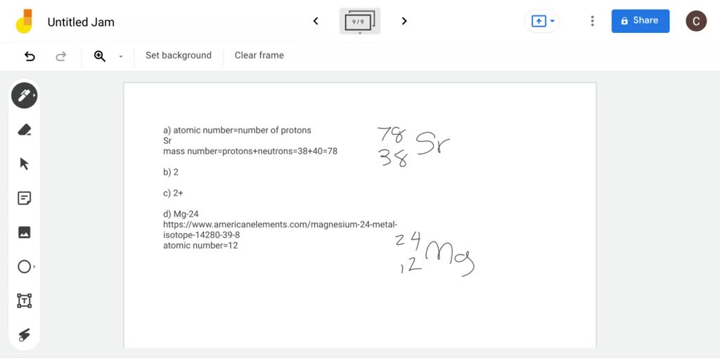 SOLVED:An unknown element contains 56 protons, 54 electrons, and has a ...
