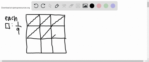 SOLVED: A square with an area of 1 square meter is decomposed into 9 identical small squares ...