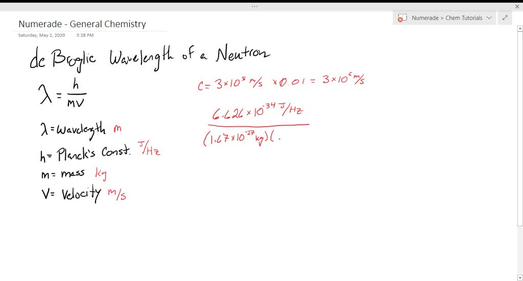 SOLVED:Neutron diffraction is used in determining the structures of ...