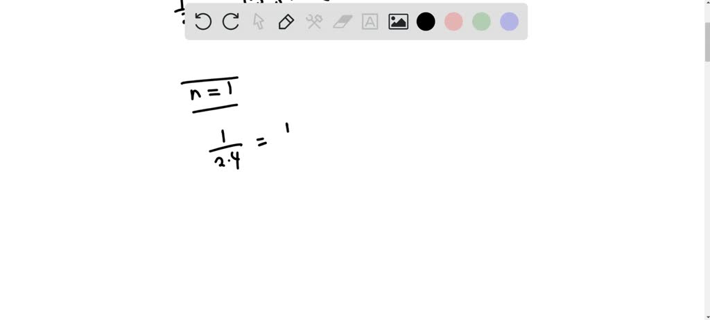 ⏩SOLVED:Using induction, verify that each equation is true for every… | Numerade