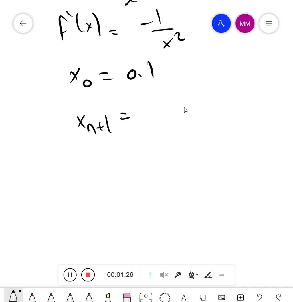 ⏩SOLVED:To approximate the reciprocal of a number a without using… | Numerade
