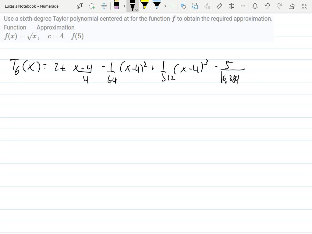 SOLVED:The fifth-degree Padé approximation uses rational functions to approximate tanh x : tanhx ...