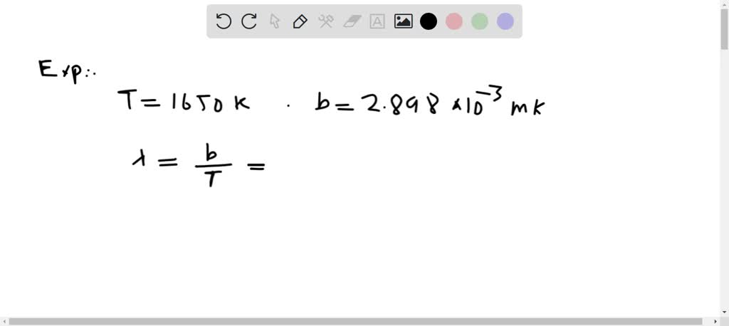 SOLVED:The intensity of radiation per unit wavelength interval from a ...