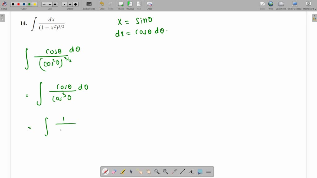 SOLVED:Identify each of the integrals as an elliptic integral (see ...