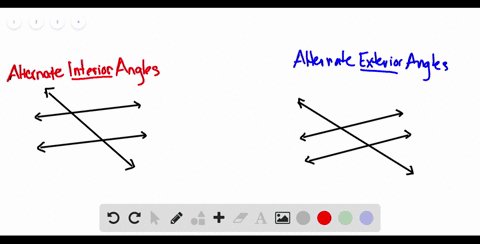 ⏩SOLVED:WRITINGHow are the Alternate Interior Angles Theorem… | Numerade