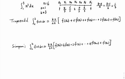 ⏩SOLVED:Using the Trapezoidal Rule and Simpson's Rule In Exercises ...