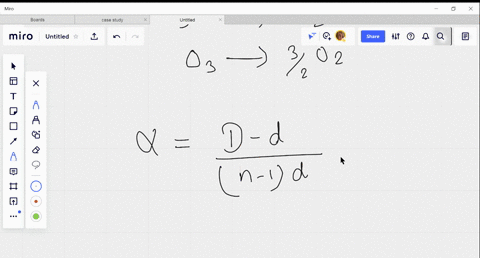 SOLVED:A sample of ozone gas is found to be 40 % dissociated into ...