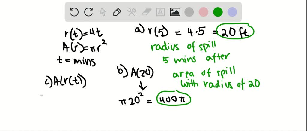 SOLVED:Oil spilled from a ship off the coast of Alaska with the oil ...